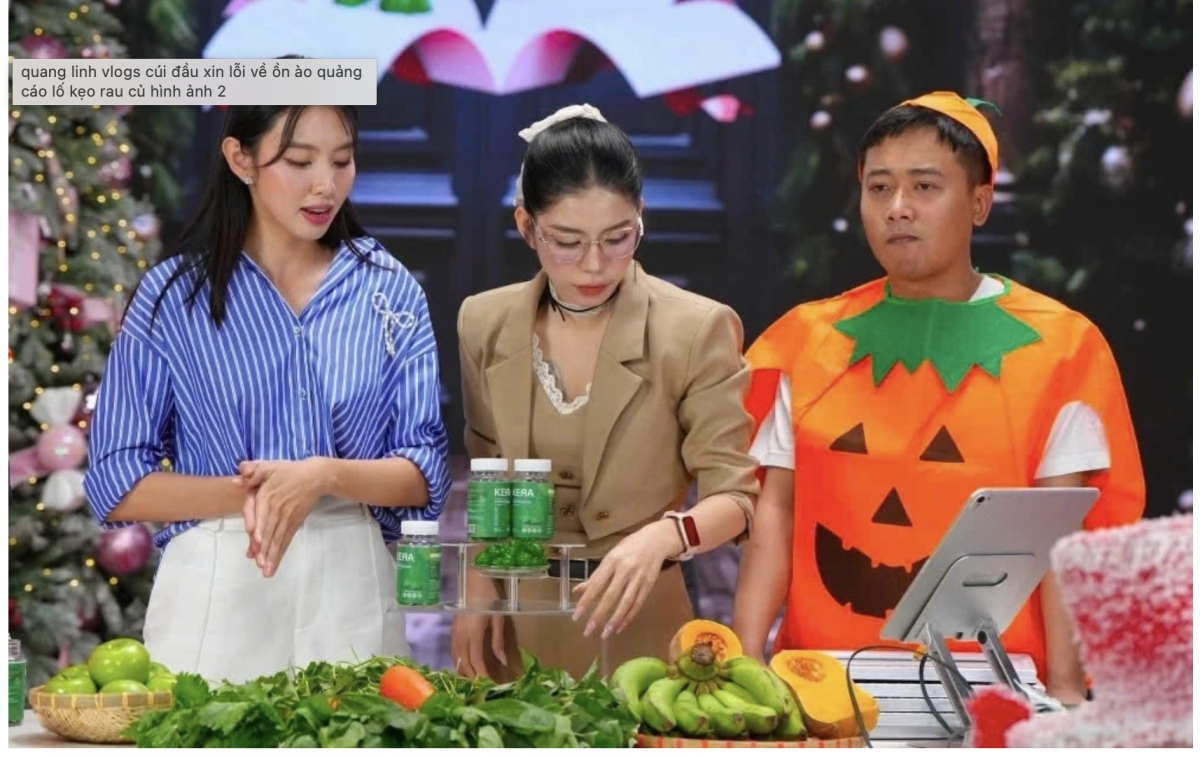 Phạt Quang Linh Vlogs, Hằng Du Mục 140 triệu đồng do quảng cáo sai sự thật